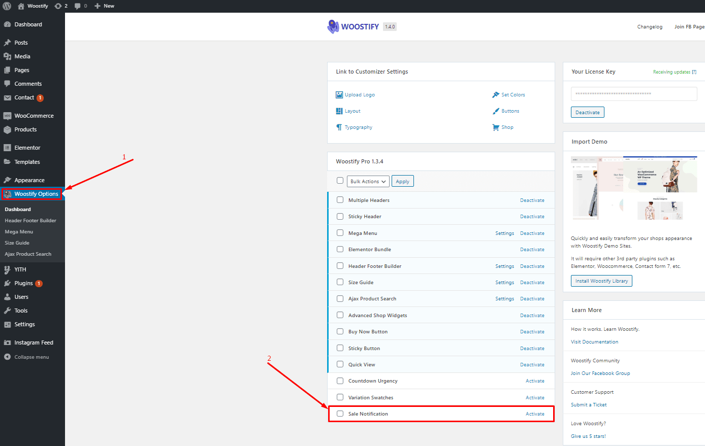 Sale Notification- Woostify Free & Powerful WordPress Theme